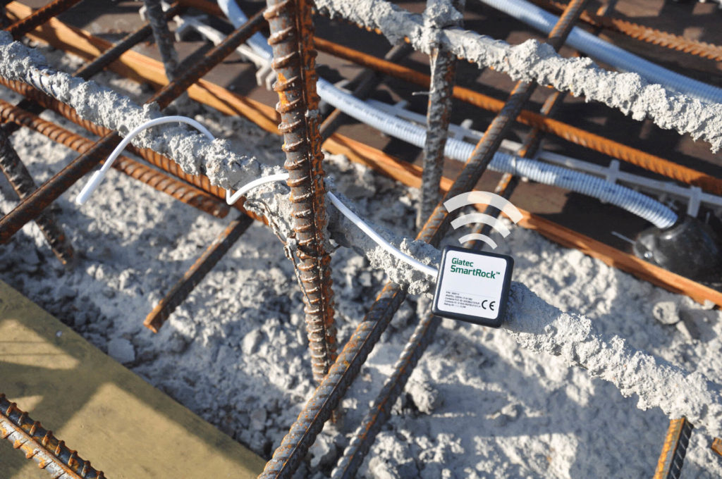 Concrete Testing Goes Wireless With Concrete Maturity Sensors | Giatec