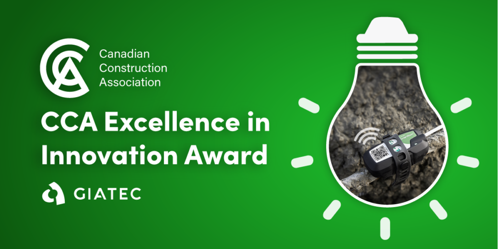 Giatec Celebrates CCA Excellence in Innovation Award