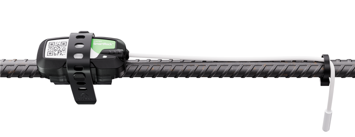 Concrete Temperature and Strength Maturity Sensor | SmartRock®