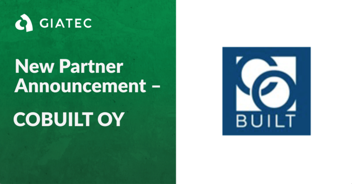 Giatec® Announced COBUILT OY as a New Partner in Scandinavia