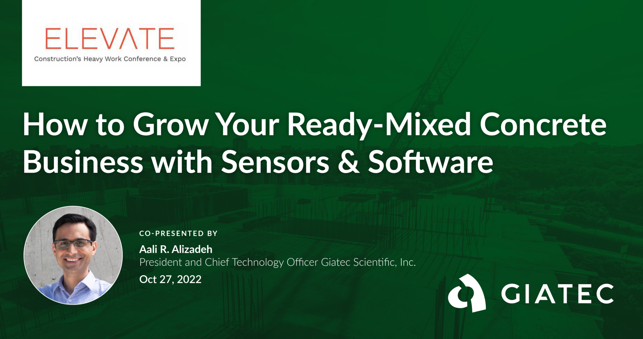 Events and Conferences | Giatec Scientific Inc.