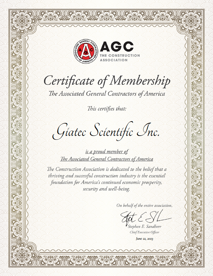 Giatec® Joins the Associated General Contractors of America