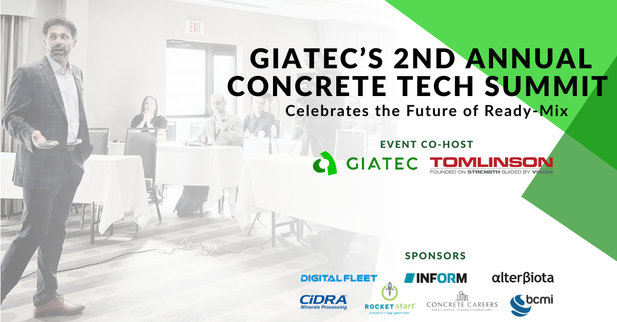 Giatec's 2nd Concrete Tech Summit demos the future of Ready-Mix
